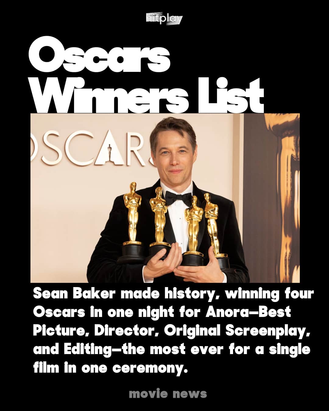 Oscars 2025: The Complete Winners List | HITPLAY News